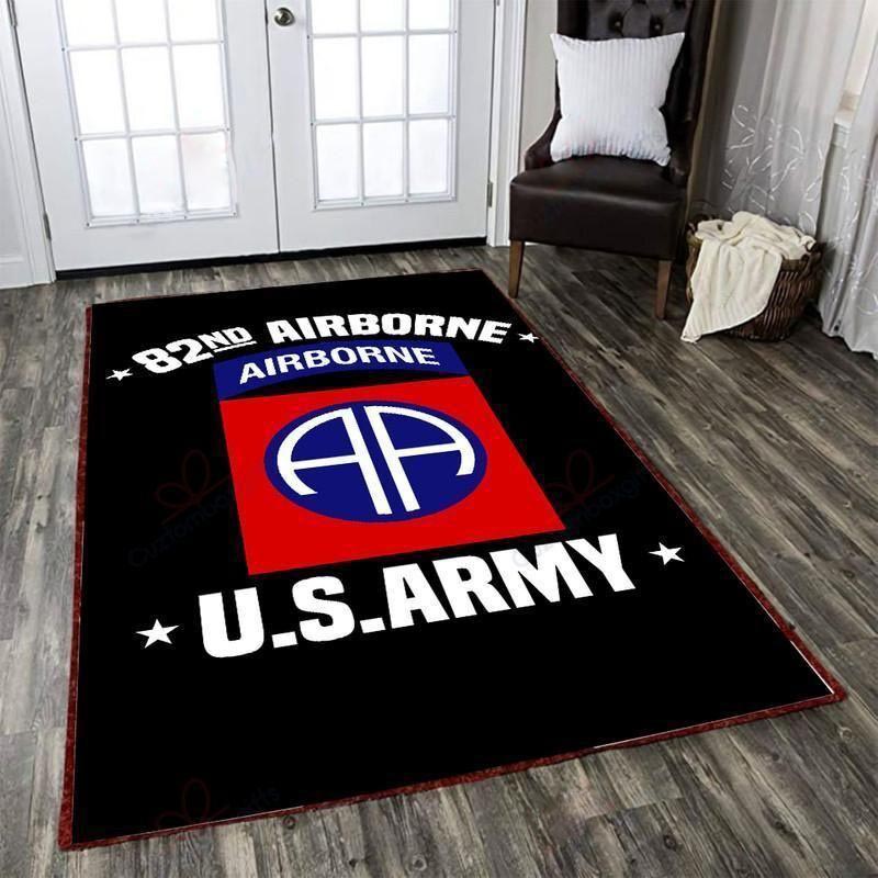 82nd Airborne Us Army Rug - LuvinGift