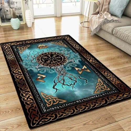 Viking Rug Celtic Tree Of Life Rug - LuvinGift
