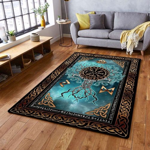 Viking Rug Celtic Tree Of Life Rug - LuvinGift