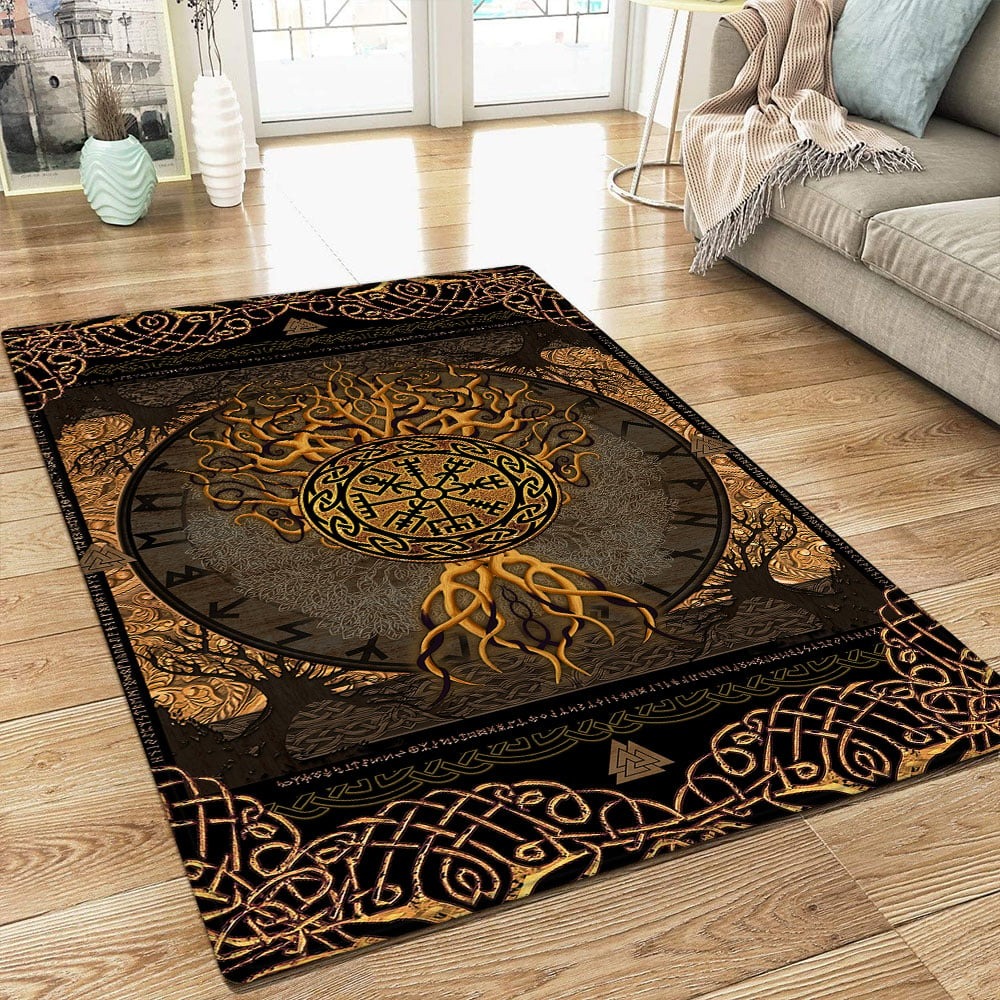 Tree Of Life Viking Rug - LuvinGift