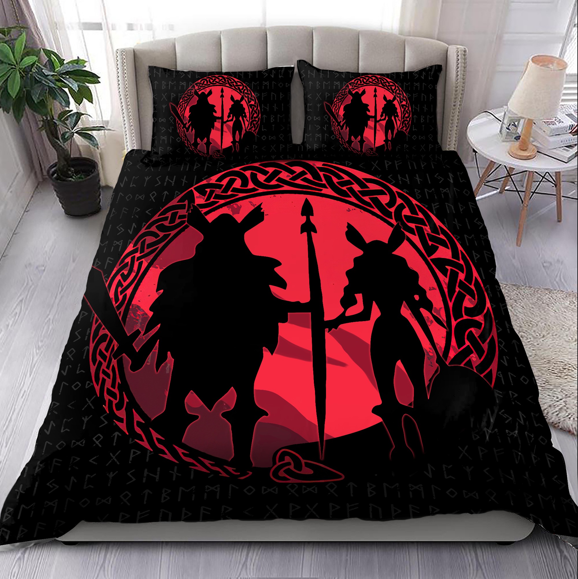 Viking Couple Bedding Set - LuvinGift